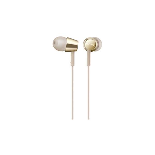 【発売日：2017年07月15日】SONY（ソニー） インナーイヤースタンダードタイプ MDR-EX155 N ゴールド・コンパクトながら豊かな高音質を実現・音漏れを低減・ケーブルをすっきり、スマートに音楽を楽しめる