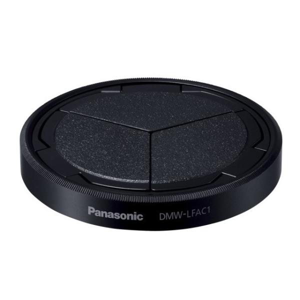 【発売日：2014年11月13日】Panasonic（パナソニック） 自動開閉キャップ DMW-LFAC1-K お取寄せの場合の納期目安：7月中旬以降（6/12現在）・LUMIX DMC-LX100対応