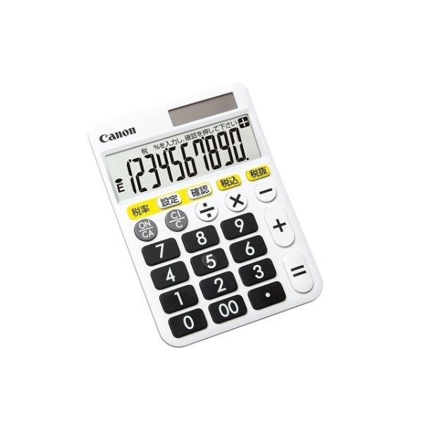 【発売日：2015年08月01日】Canon（キヤノン） 電卓 HF-1000T SOB ・文字が大きく見やすい大画面液晶。・キーが大きく打ちやすい卓上タイプ。・税率設定時、画面にガイダンスを表示。