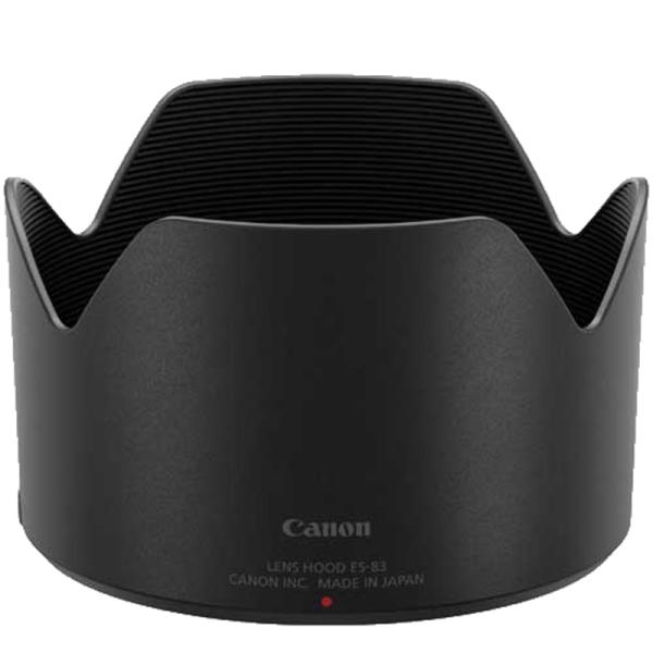 【発売日：2018年10月25日】Canon（キヤノン） レンズフード ES-83 お取寄せの場合の納期目安：未定（4/3現在）・純正品・ RF50mm F1.2L USM 対応