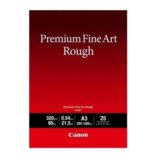【発売日：2020年09月10日】Canon（キヤノン） ファインアート用紙 FA-RG1A325 A3サイズ　25枚お取寄せの場合の納期目安：5月上旬以降（4/3現在）・純正品・プレミアムファインアート写真用紙・上質な質感と長期保存に適し...