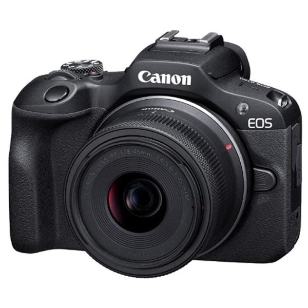 【発売日：2023年06月22日】Canon（キヤノン） ミラーレスカメラ　EOS R100 EOSR100-1845ISSTMLK RF-S18-45 IS STMレンズキットお取寄せの場合の納期目安：3月下旬以降（2/20現在）【開封し...