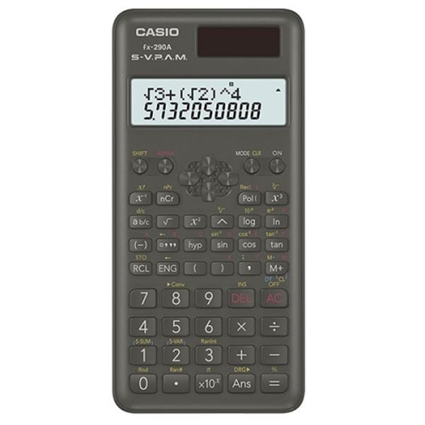 【発売日：2019年08月10日】カシオ計算機 関数電卓 FX-290A-N ・土地家屋調査士試験対応スタンダード関数電卓・10桁/2行表示/9メモリー/199関数・電池、ソーラー併用