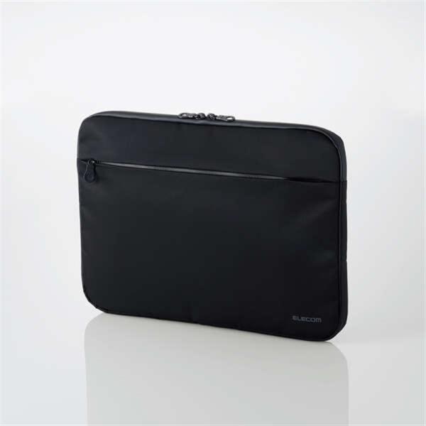 エレコム 抗菌インナーケース BM-IBAB14BK ブラック・フロント小物ポケット・薄型設計・撥水加工