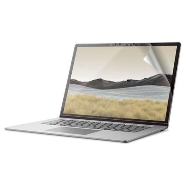 エレコム Surface Laptop　4 / 3用フィルム EF-MSL4LFLBLKB 【数量限定・未開封店頭在庫】・超反射防止加工を施したブルーライトカットタイプの液晶保護フィルム・水を弾き、指紋、皮脂汚れもつきにくいフッ素コート加工...