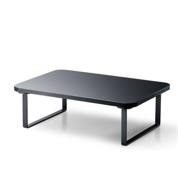 【発売日：2022年02月02日】エレコム ディスプレイスタンド（高さ12cm） PCA-DPSW3812BK ブラック・液晶ディスプレイの高さを12cm上げ、目線を上げることでPC作業時の姿勢を改善することができる木製のディスプレイ台です...