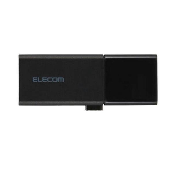 エレコム スライド式 USB 5Gbps Type-C(TM)/USB-A メモリ MF-WSAU3032GBK ブラック　容量：32GBお取寄せの場合の納期目安：未定（5/22現在）・複数のデバイス間のデータ移動もこれ1つでカンタンに・U...