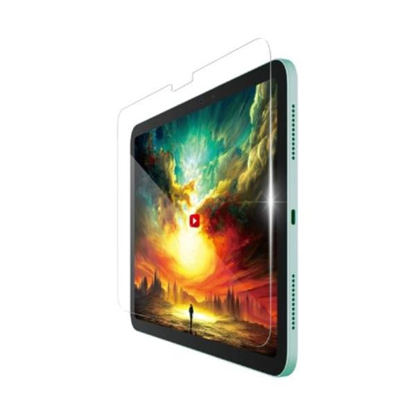 エレコム 11インチiPad Air(M3/M2)対応 液晶保護ガラスフィルム TB-A25MFLGAR お取寄せの場合の納期目安：5月中旬以降（4/9現在）・スーパーAR加工により透過率をアップ・映像部×超透明・ズレない簡単貼り付けツール付き