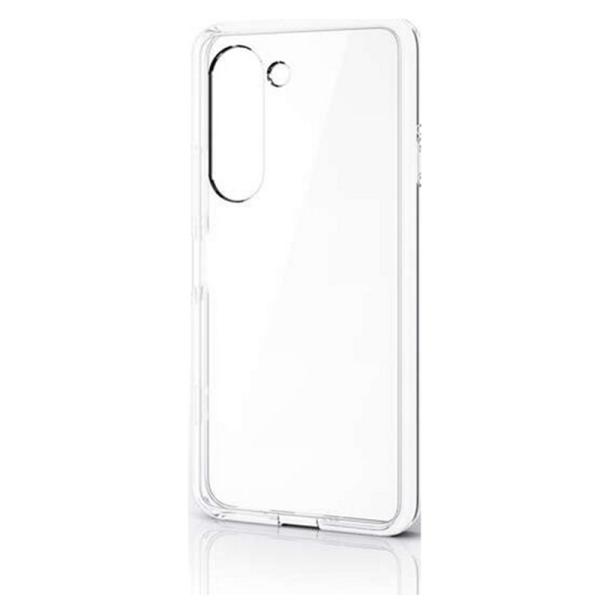 エレコム arrows Alpha対応 ハイブリッドケース PM-F251HVCKCR クリア・2つの素材を使ったハイブリッドケース・背面高硬度5H仕様・密着痕が出にくいマイクロドット加工