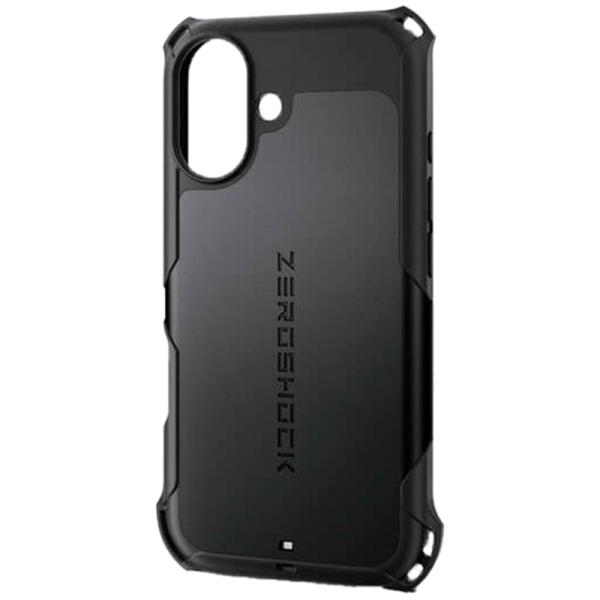 【発売日：2025年09月10日】エレコム iPhone 17用ケース　ZEROSHOCK PM-A25AZEROBK ブラックお取寄せの場合の納期目安：5月上旬以降（4/3現在）・衝撃吸収構造で端末を衝撃から守るZEROSHOCKケースです。