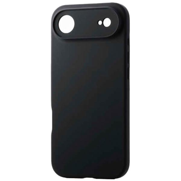 【発売日：2025年09月10日】エレコム iPhone Air用ケース　MAGKEEP PM-A25BHVSCMGBK ブラック【数量限定・未開封店頭在庫】・磁力装着タイプのワイヤレス充電器に対応した“MAGKEEP”シリーズ。・シリコン...