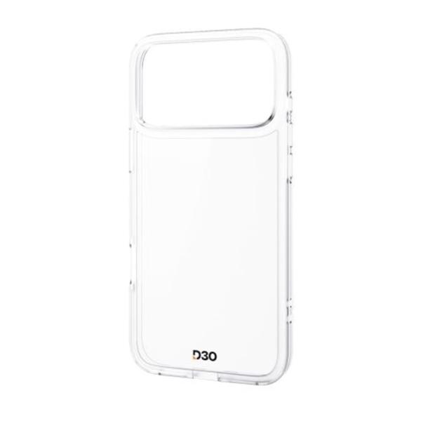 エレコム iPhone 17 Pro Max用ケース　D3O PM-A25DD3OTCR クリア・ミリタリーやモータースポーツで採用されている次世代の衝撃保護テクノロジーD3Oを使用した、クリアタイプの超耐衝撃性ハイブリッドケースです。