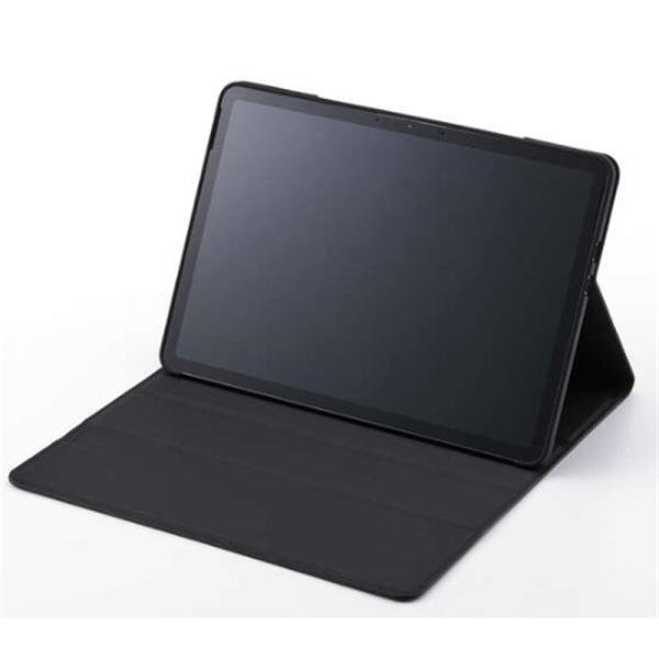 エレコム Surface Pro 12 インチ対応フラップケース TB-MSP25PLF2CBK ブラック・ドキュメントケース型衝撃吸収ケース・合成皮革素材採用・キーボード対応