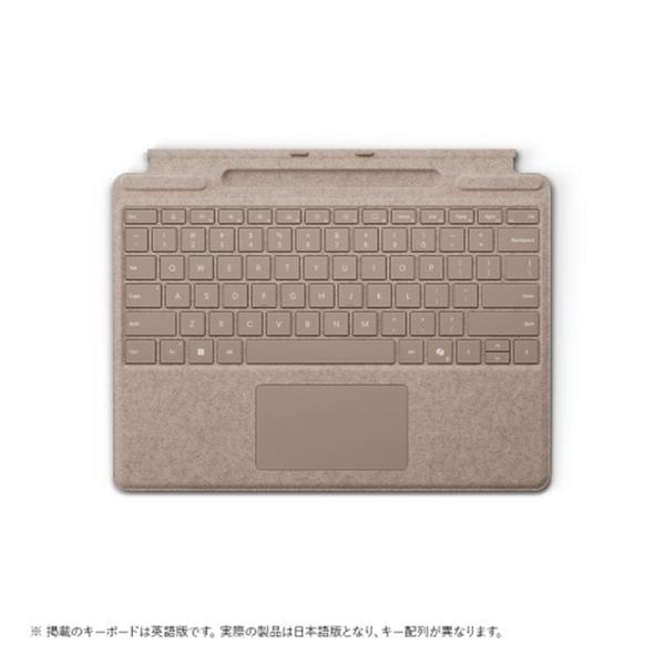 【発売日：2024年06月18日】Microsoft（マイクロソフト） Surface Pro 13 インチ キーボード（ペン収納付き/スリム ペン別売り） 8XA-00163 デューンお取寄せの場合の納期目安：5月下旬以降（4/30現在）...