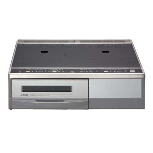 【発売日：2018年08月01日】日立（HITACHI） 据置型2口IHクッキングヒーター（200V用） HT-33AGK 天面ブラック/前面シルバー・「ラク旨グリル」で手軽においしく・庫内がきれい、お手入れラクラク・ＩＨ便利メニュー「煮込...