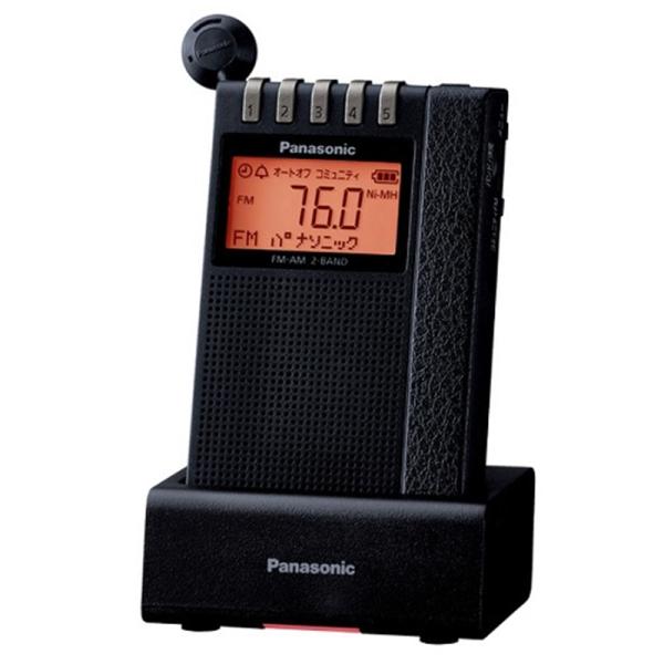 【発売日：2018年09月07日】Panasonic（パナソニック） ラジオ RF-ND380RK-K ブラックお取寄せの場合の納期目安：2月中旬以降（1/23現在）・ワイドエリアバンク機能でコミュニティＦＭを呼出せる・傷がつきにくい「硬質...
