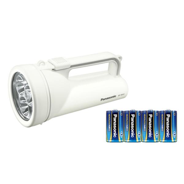 【発売日：2020年06月26日】Panasonic（パナソニック） 懐中電灯 BF-BS02K-W ホワイト・乾電池式・約66時間連続使用可能・乾電池エボルタNEO付属