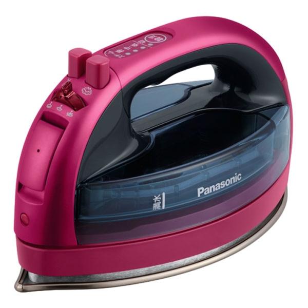 【発売日：2022年10月20日】Panasonic（パナソニック） コードレススチームアイロン　WLシリーズ NI-WL707-P ピンク【数量限定・未開封店頭在庫】・持ち替えずに前後左右スイスイ動かせるＷヘッドベース・ベース全体からの全...