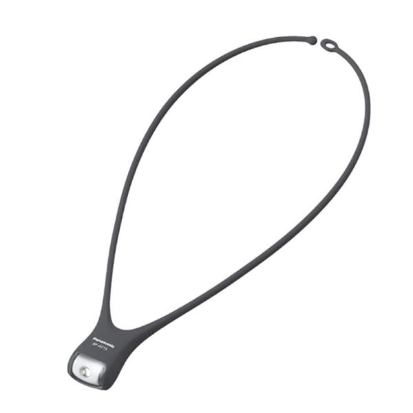 【発売日：2025年04月25日】Panasonic（パナソニック） ＬＥＤネックライト BF-AF15P-HK グレイッシュブラック・首にかけて両手が自由に使えるLEDライト・ワンポイントアイテムとして取り入れやすい、ニュアンスカラーを採...