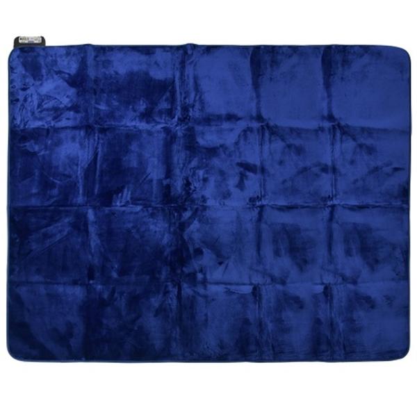 山善 カバー付きホットカーペット3畳 KZF-323(NV) 【数量限定・未開封店頭在庫】・本体表面：消臭、制菌加工・省エネモデル・小さくたためる