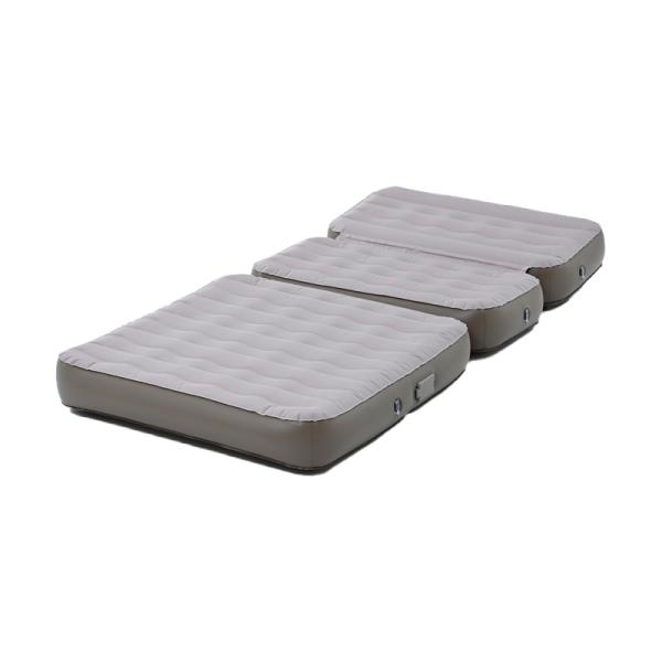 山善 脱着式ポンプ付き　３Ｗａｙソファベッド EREAS-20010(MBR) ・1台3役・用途にあわせて形が変えられるエアソファベッド