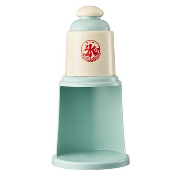 ドウシシャ 電動氷かき器 DIN-B4GR アイスグリーン・電動タイプ・昭和レトロなデザイン・コンパクト収納可能