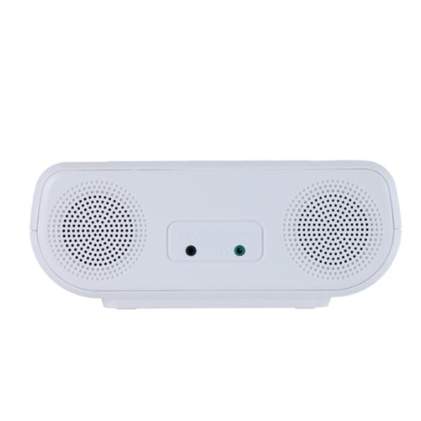 【発売日：2026年03月10日】AUREX ＣＤラジオ AX-CR30(W) ホワイト・語学学習にもぴったりな音声が聴こえやすい「声くっきり機能」を搭載・横型でコンパクト・音質切替モード搭載