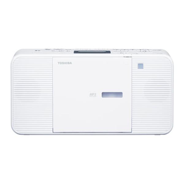 【発売日：2021年12月20日】東芝（TOSHIBA） ＣＤラジオ TY-C301(W) ホワイトお取寄せの場合の納期目安：2月上旬以降（1/9現在）・MP3再生もできる！語学学習に最適なリモコン付き・お好み選局ボタンでラジオ選局もかんた...