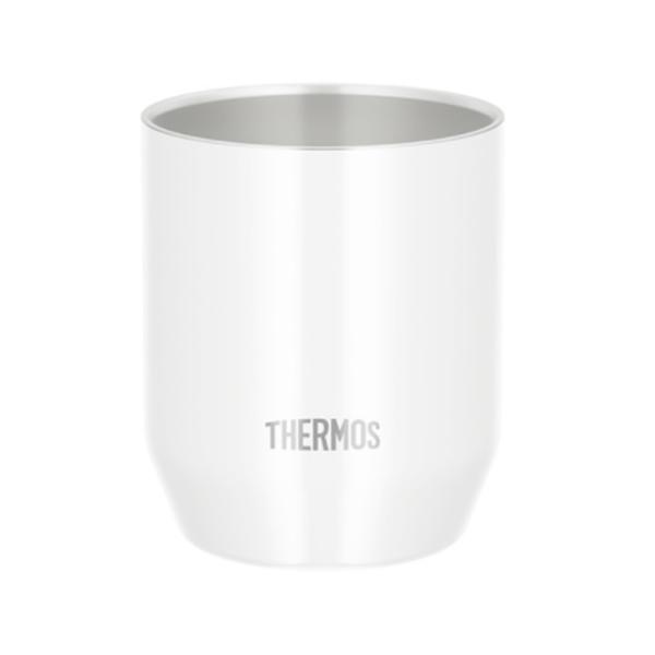 サーモス 真空断熱カップ JDH-360C WH ホワイト 360ml・普段使いに最適！・ステンレス製魔法びん構造なので、冷たさ・温かさ長持ち・丸みを帯びた飲み口なので口当たりが良い