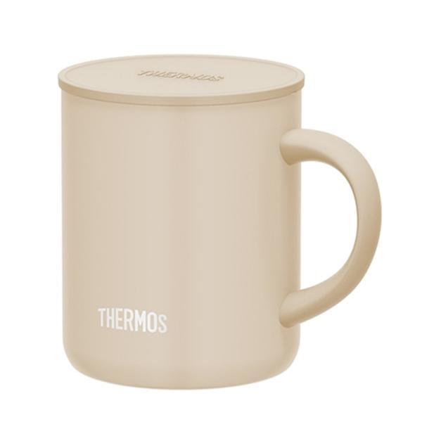 サーモス 真空断熱マグカップ　350ml JDG-352C BE ベージュ・普段使いに最適！使いやすいシンプルなカップ！・ほこりを防ぎ保温に効果的なフタ・冷たさ・温かさ長持ち