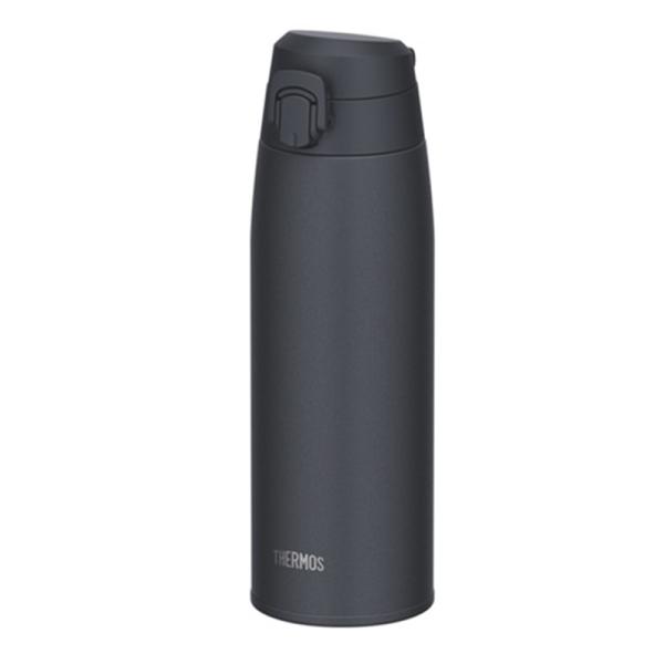 サーモス 真空断熱ケータイマグ　800ml JPC-800 ASBK アッシュブラック・マットな質感のケータイマグ・全パーツ食洗機対応・フタが大きく開いて飲みやすい