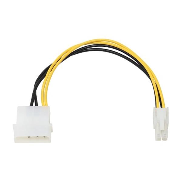 Ainex（アイネックス） ＡＴＸ１２Ｖ用電源変換ケーブル　１５ｃｍ PX-006B ・ATX12V 4ピンコネクタ非搭載電源を有効活用。