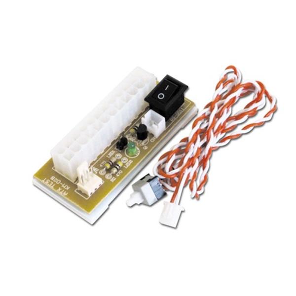 Ainex（アイネックス） ＡＴＸ電源検証ボード KM-02C ・スイッチケーブルにより手元で電源On／Off可能。