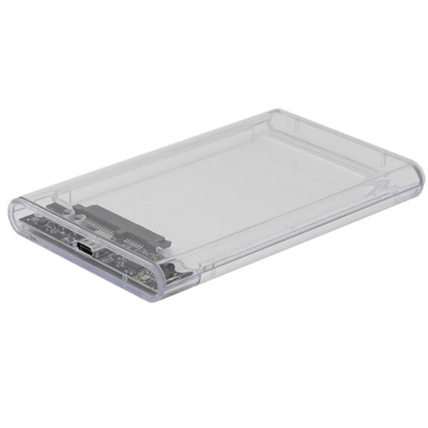 【発売日：2026年04月22日】Ainex（アイネックス） 2.5インチSATA SSD／HDDクリアケース HDE-22 ・容量5TBまでの9.5mm厚2.5インチSATA SSD／HDDに対応・UASP (USB Attached S...