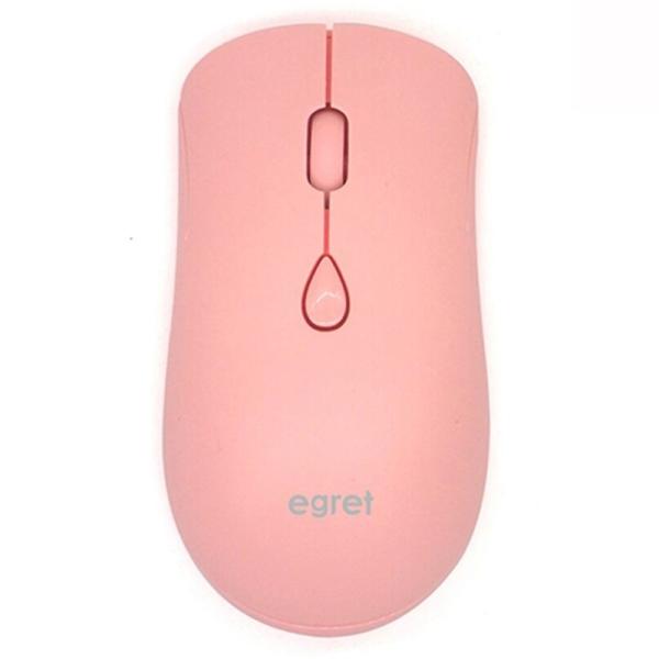 ビジネスハーモニー ワイヤレスマウス　EGRET　SweetiE EM23-S3 いちごオレ・美しさと快適さが融合したワイヤレスマウス・「カチッ」としない、クリック感そのまま・地球にもお財布にもやさしい充電マウス