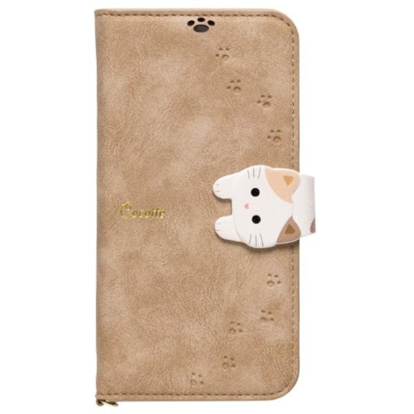 NATURAL design Google pixel 8a 手帳型ケース New Cocotte GP8a-COT05 ベージュ・カードポケットとストラップにもあしあと付き。細かいところにも可愛いワンポイント・マグネットフラップで開け閉め...
