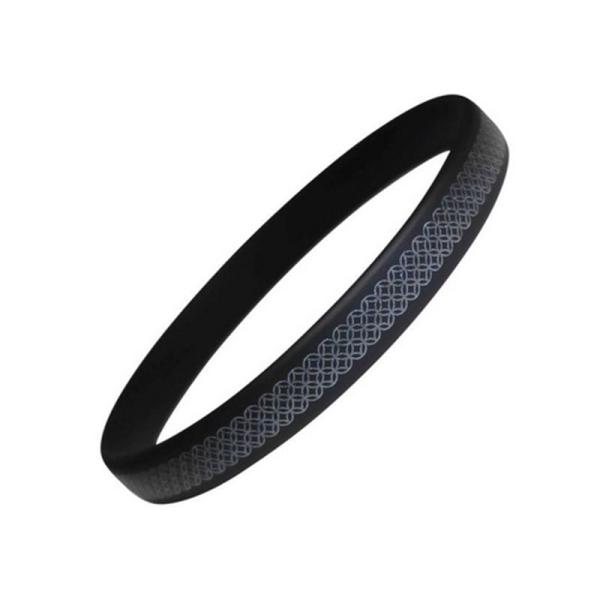 オルアージュ スパークノンＸ静電気除去リング 520100 七宝柄　ブラックＸパール・静電気防止機能性アクセサリー【Ｌサイズ】・ビリッという不快感から身体を守る・お手入れ簡単