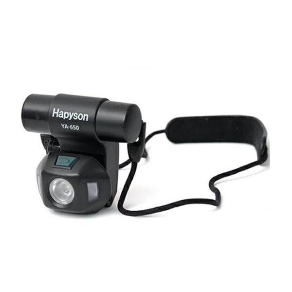 山田電器工業 充電式チェストライト YA-650 ブラック系・散光機能付き・首掛け式・充電インジケーター付き
