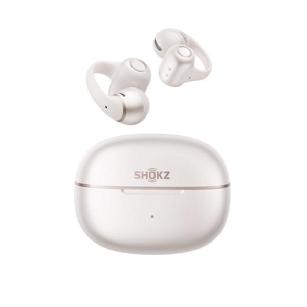 【発売日：2026年06月04日】Shokz（ショックス） 完全ワイヤレスイヤホン　Shokz OpenDots 2 SKZ-EP-000070 パールホワイト・イヤーカフ型で耳にクリップさせるだけ・周囲の音を聞きながら、パワフルで迫力のあ...