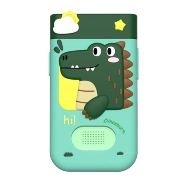 Ｂｌｕｅｍａｋｅ スマホ型キッズカメラ（グリーン・ドラゴン） BM-100SKD グリーン・180°回転カメラ機能・画面タッチ操作可能・ネックストラップ付