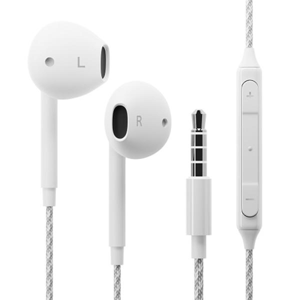 PGA Premium Style 3.5mmイヤホンプラグ ステレオイヤホン タフケーブル/インナーイヤータイプ PG-SETC1WH2 ホワイト・断線しにくいタフコード採用・心地よい装着感のインナーイヤー型・高音質 大口径φ14.2mm...