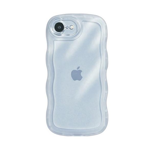 ＣＯＣＯｃａｓｅ iPhone 17e/16e 対応 クリアなくねくねケース 1818-17E16E-CLEAR クリア・波型バンパーで握りやすい・エアポケット構造で衝撃吸収・わずか約28g、軽さも魅力