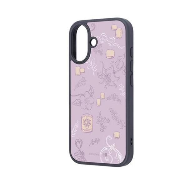 イングレム iPhone 17対応 ハイブリッドケース IQ-DP52K4TB/RZ13 ラプンツェルアイコン・ディズニーキャラクターデザイン・2つの素材で本体を守るハイブリッドケース・置いたときも画面やカメラが傷つきにくいフチ高設計
