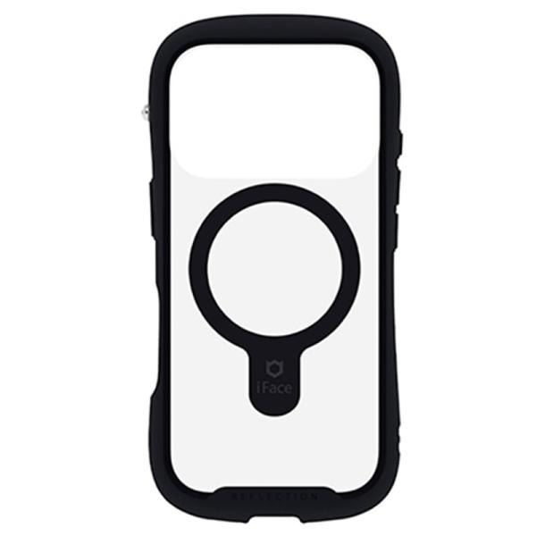 【発売日：2025年09月10日】Hamee iPhone 17 Pro用ケース　iFace Reflection MagSynq 強化ガラスクリア スマホケース 41-183209 ブラック・MagSafe対応の背面クリアケース。クリアな...