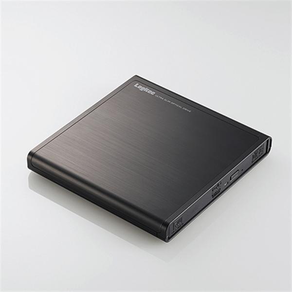 【発売日：2016年04月07日】Logitec（ロジテック） ＤＶＤドライブＵＳＢ２．０ソフト付 LDR-PMJ8U2VBK ブラック【数量限定・未開封店頭在庫】・付属しているUSBケーブル1本で動作可能・セキュリティーディスク作成可能・...