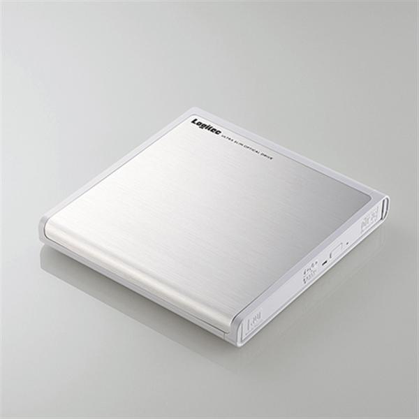 【発売日：2016年04月07日】Logitec（ロジテック） ＤＶＤドライブＵＳＢ２．０ソフト付 LDR-PMJ8U2VWH ホワイト【数量限定・未開封店頭在庫】・付属しているUSBケーブル1本で動作可能・セキュリティーディスク作成可能・...