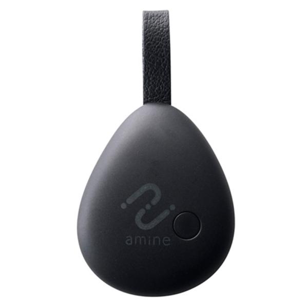 【発売日：2025年11月20日】Logitec（ロジテック） iOS / iPadOS対応 電池交換可能紛失防止タグ　amine (あみね) LGT-BETG2BKA ブラック・位置情報で探し物を見つける・通知機能で置き忘れを防止・アラー...