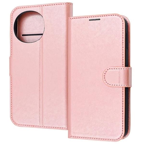 レイアウト AQUOS sense9用　Like standard 耐衝撃 マグネットベルト シンプル 手帳型レザーケース RT-AQM5ELC1/P シャイニーピンク・カードが入れられる大容量な収納ポケット・軽量で薄く持ち運びしやすい・動...