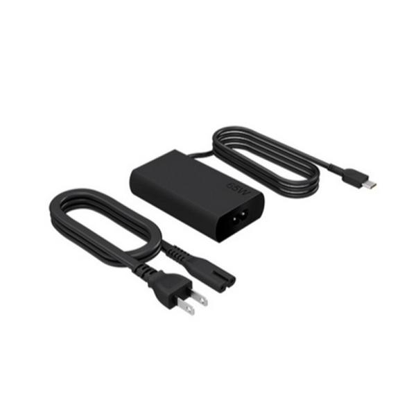 富士通 ACアダプタ 65W（Type-C接続） FMV-ACC02A ブラック・メーカー純正・オプション品・LIFEBOOK、STYLISTIC用のACアダプタ