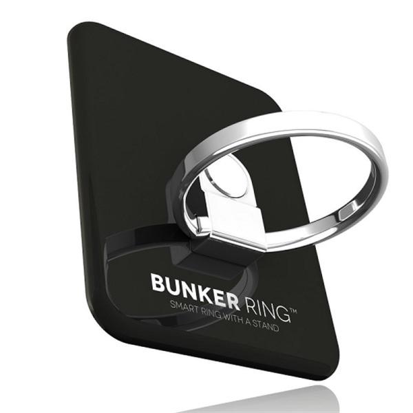 ビジョンネット ＢＵＮＫＥＲ　ＲＩＮＧ　３ BUN3BK ブラック・背面部に装着し、リングに指を通すだけで指1本でラクラク保持ができる便利なツール・半永久的に繰り返して付着可能で、スマホの約30倍の重さにも耐える。・すべてのスマホ、スマホケ...